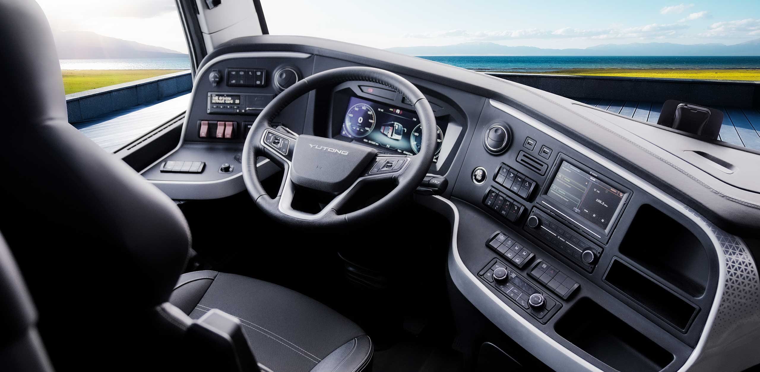 Electric Double Becker & City Sightseeing Bus-Yutong